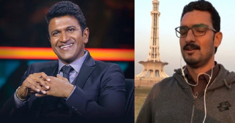 Puneeth Rajkumar's Pakistani fan give tribute powerstar by singing song