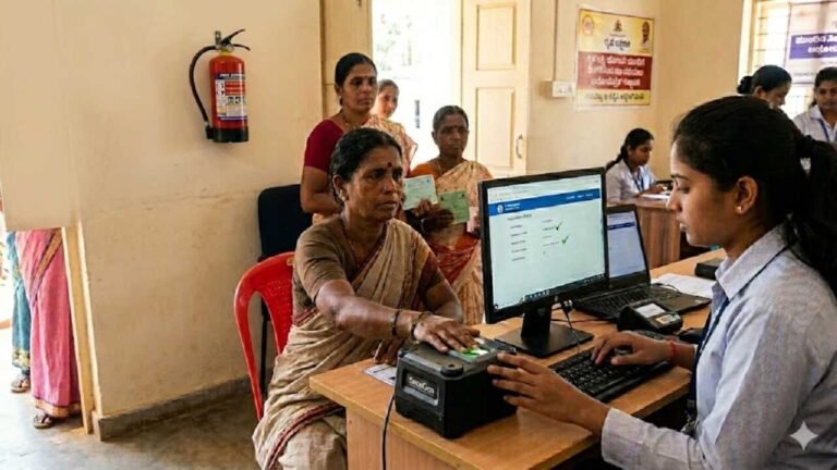 Biometric mandatory to get Gruha Lakshmi Scheme money from next month ...